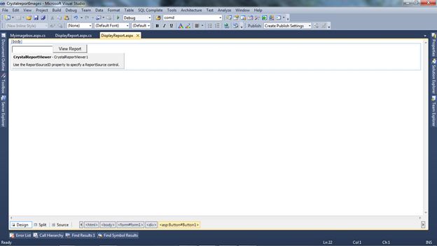 Store And Retrieve Image In Crystal Reports From Sql Database And Folder Using Aspnet